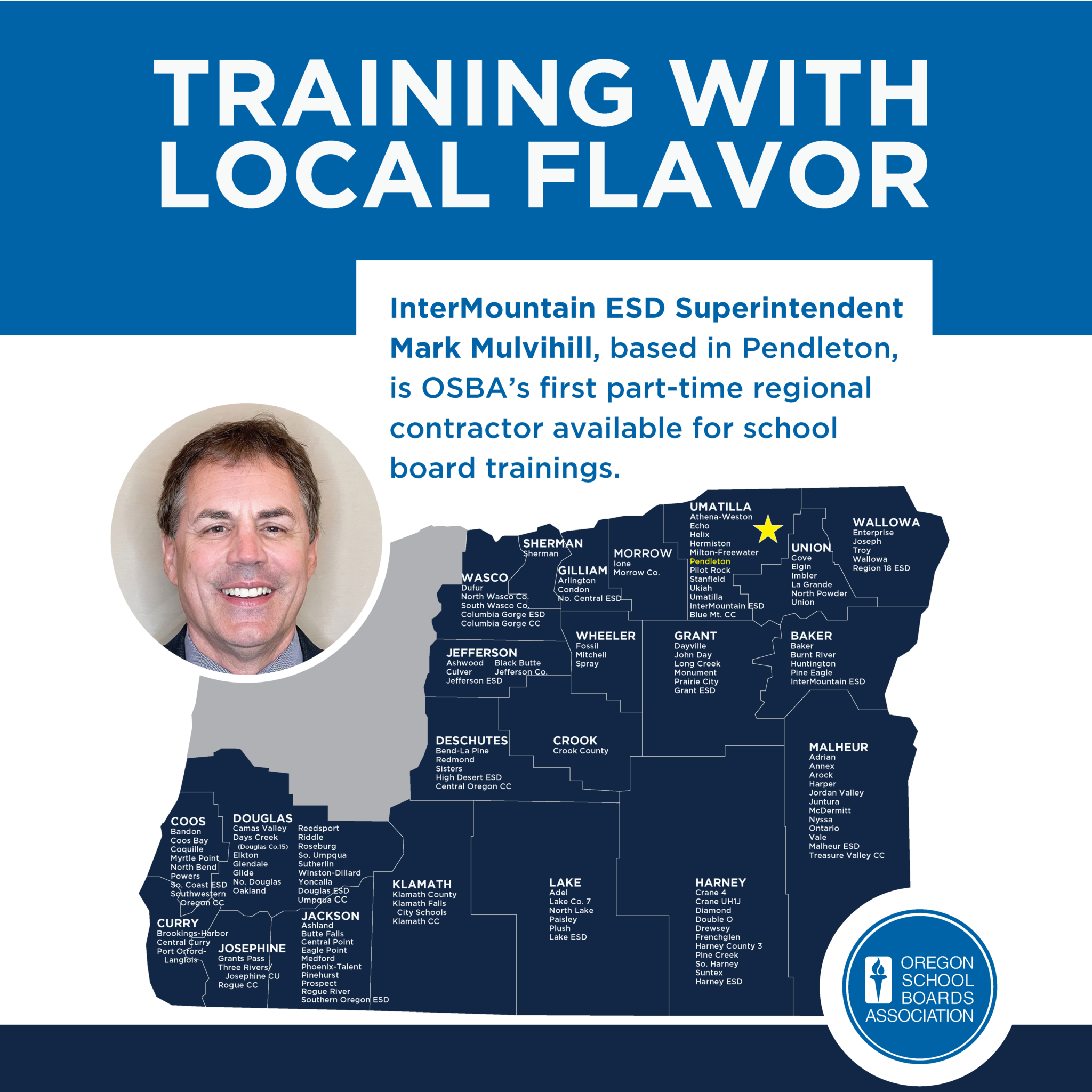 OSBA engages InterMountain superintendent as first part-time regional ...